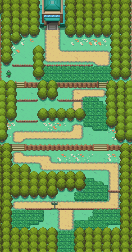 Pokémon Or HeartGold et Argent SoulSilver > Guide des Lieux > Route 1 ...