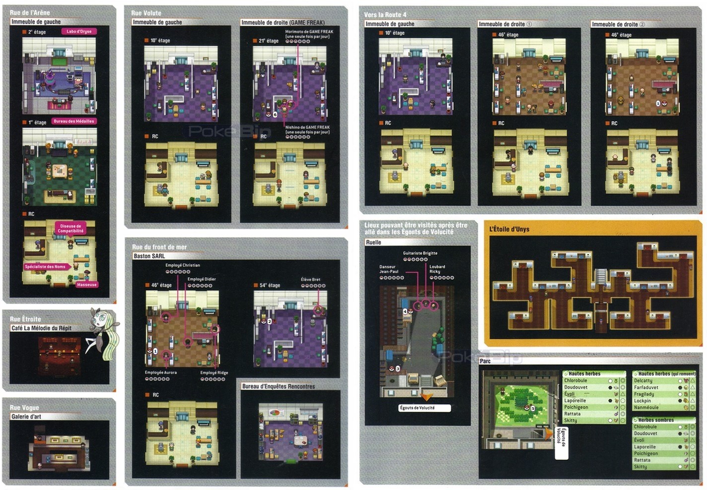 Pokémon Noir 2 et Blanc 2 > Guide des Lieux > Volucité - Pokébip.com