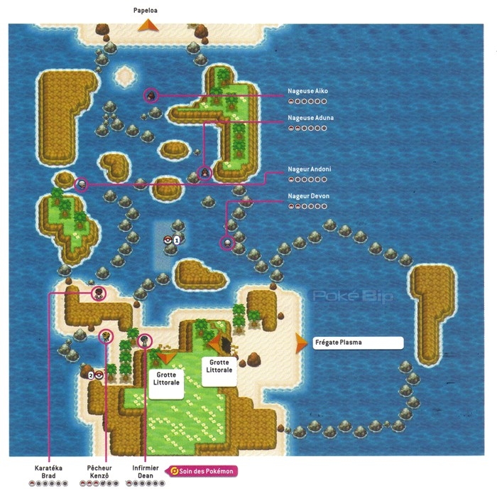 Pokémon Noir 2 et Blanc 2 > Guide des Lieux > Route 21 - Pokébip.com