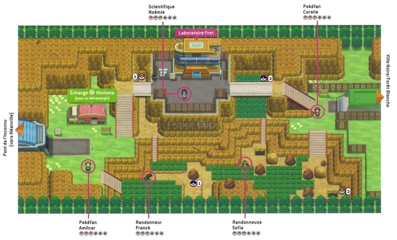Pokémon Noir 2 et Blanc 2 > Guide des Lieux > Route 15 - Pokébip.com