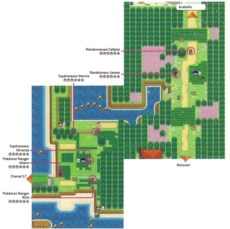 Pokémon Noir 2 et Blanc 2 > Guide des Lieux > Route 1 - Pokébip.com