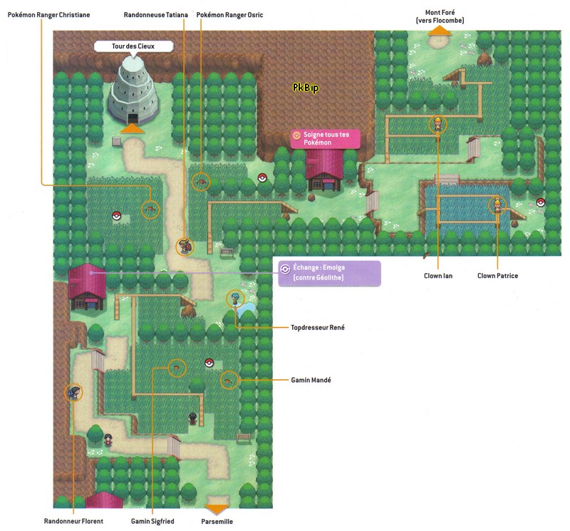 Pokémon Noir et Blanc > Guide des Lieux > Route 7 - Pokébip.com