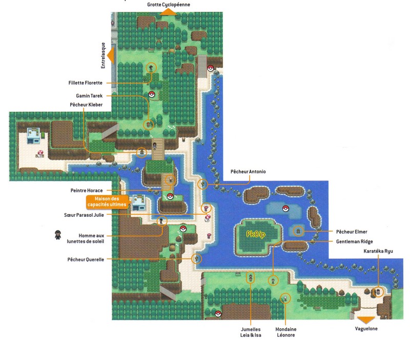 Pokémon Noir et Blanc > Guide des Lieux > Route 13 - Pokébip.com