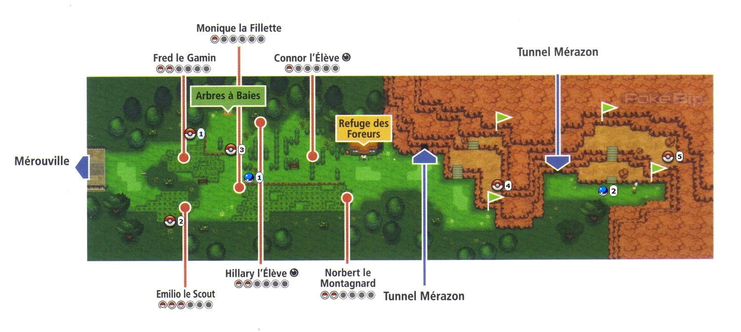 Pokémon Rubis Oméga et Saphir Alpha > Guide complet de Hoenn > Route ...