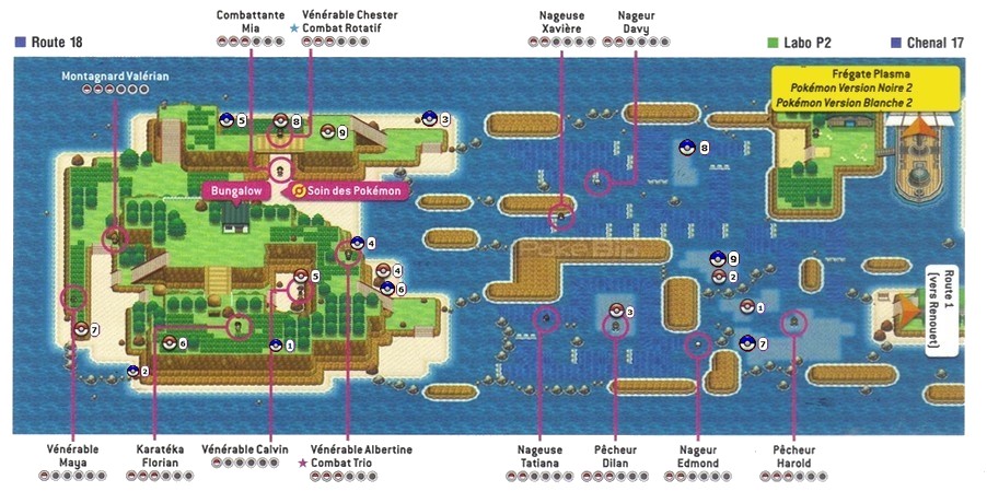 Pokémon Noir 2 et Blanc 2 > Guide complet d'Unys - sur Pokébip